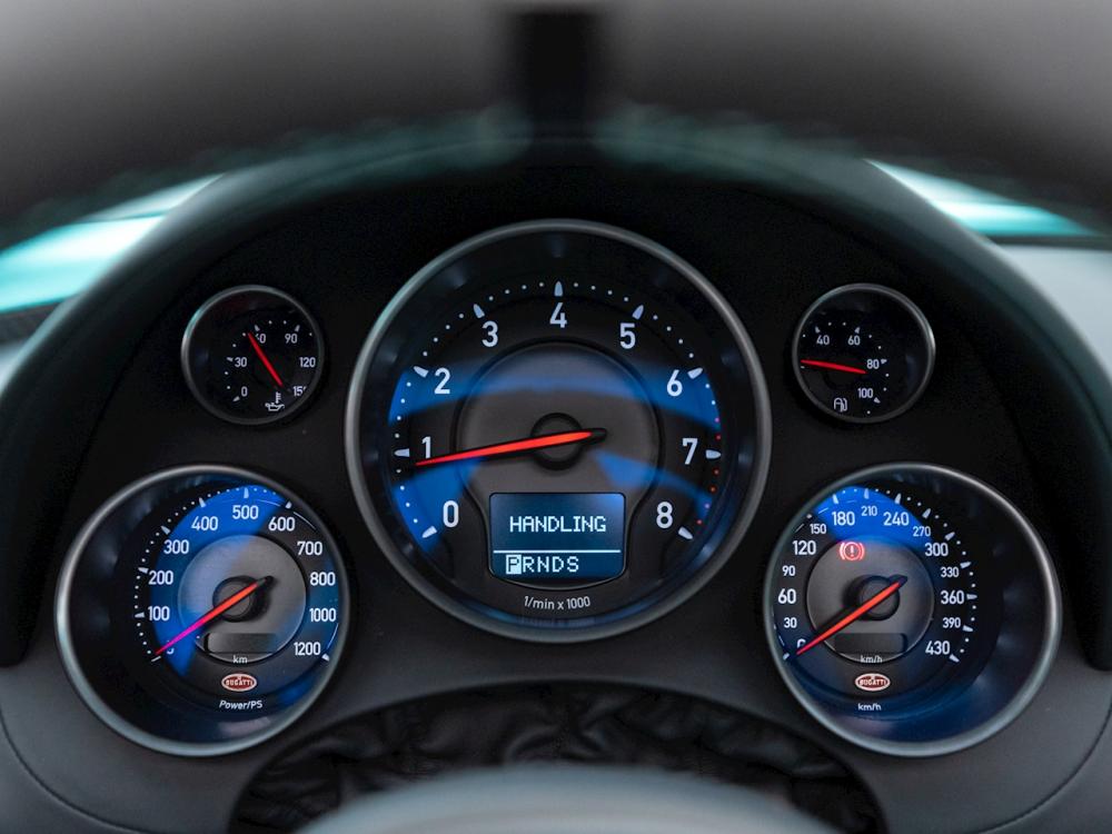 Bugatti Super Sport Speedometer